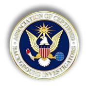 ACBI Challenge Coin | Association of Certified Background Investigators